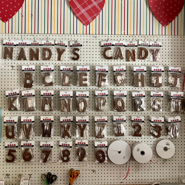 Chocolate Letters & Numbers - Nandy's Candy
